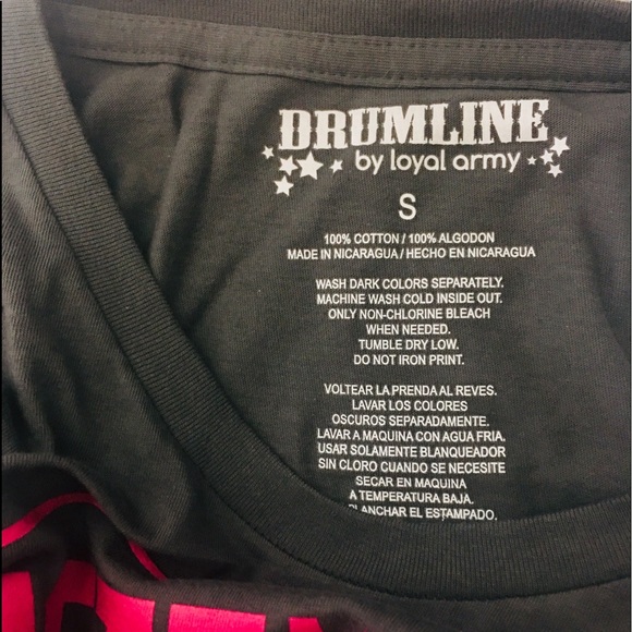 Loyal Army | Tops | Drumline Grey Tshirt By Loyal Army | Poshmark